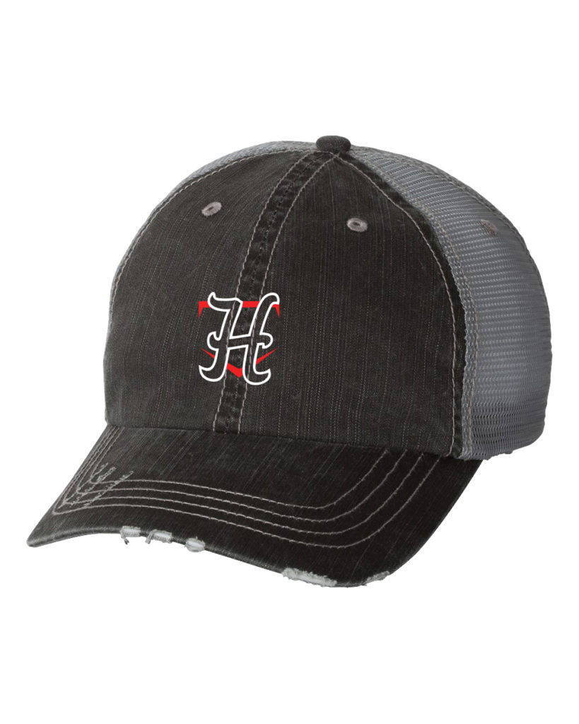 Hesston High School Baseball Cap - Atomic