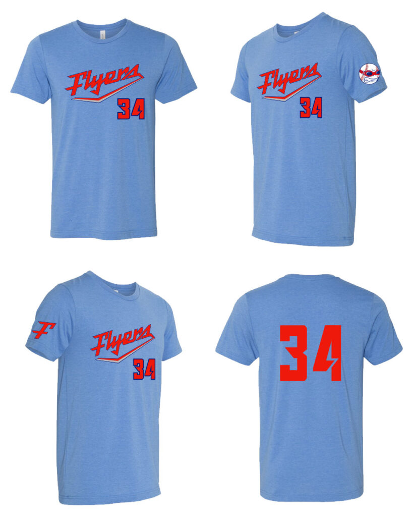 Flyers "Script" T-Shirt - Atomic