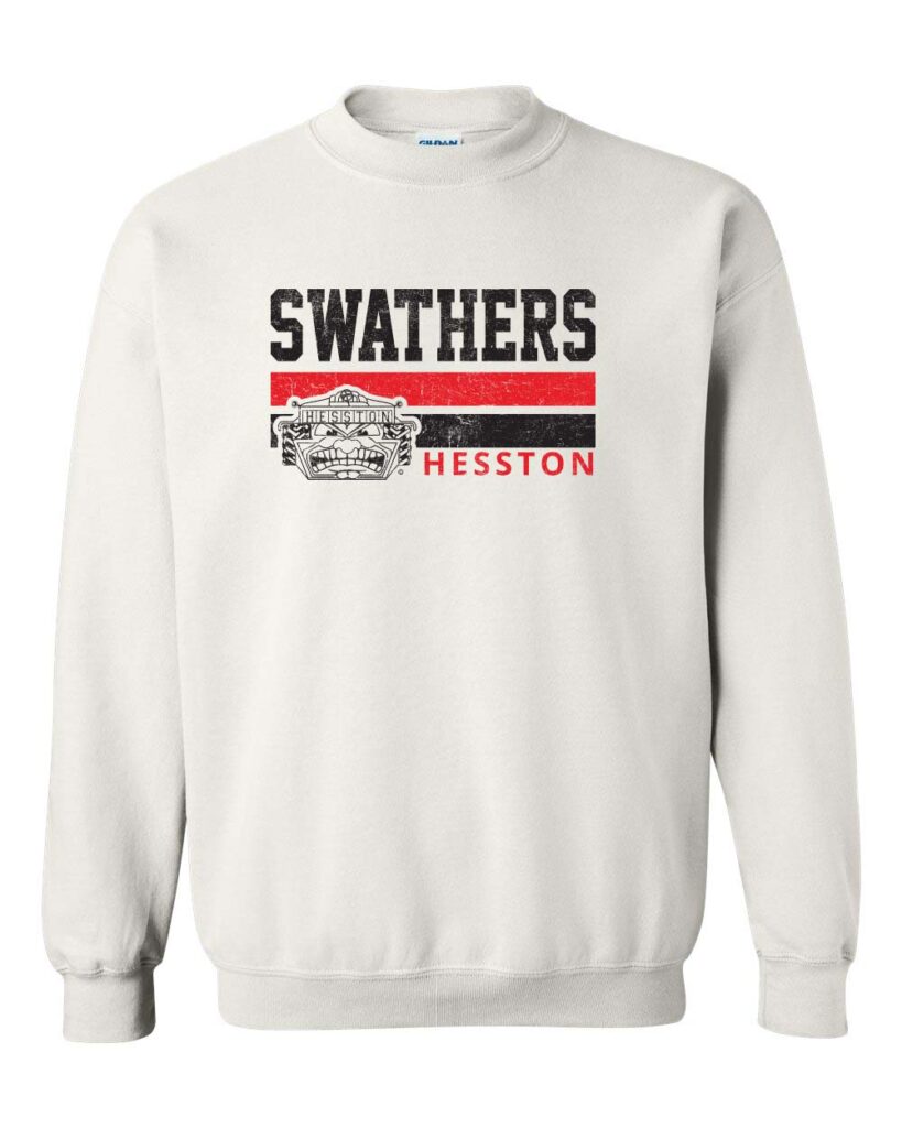 Hesston Swather Vintage Crewneck Sweatshirt - Atomic