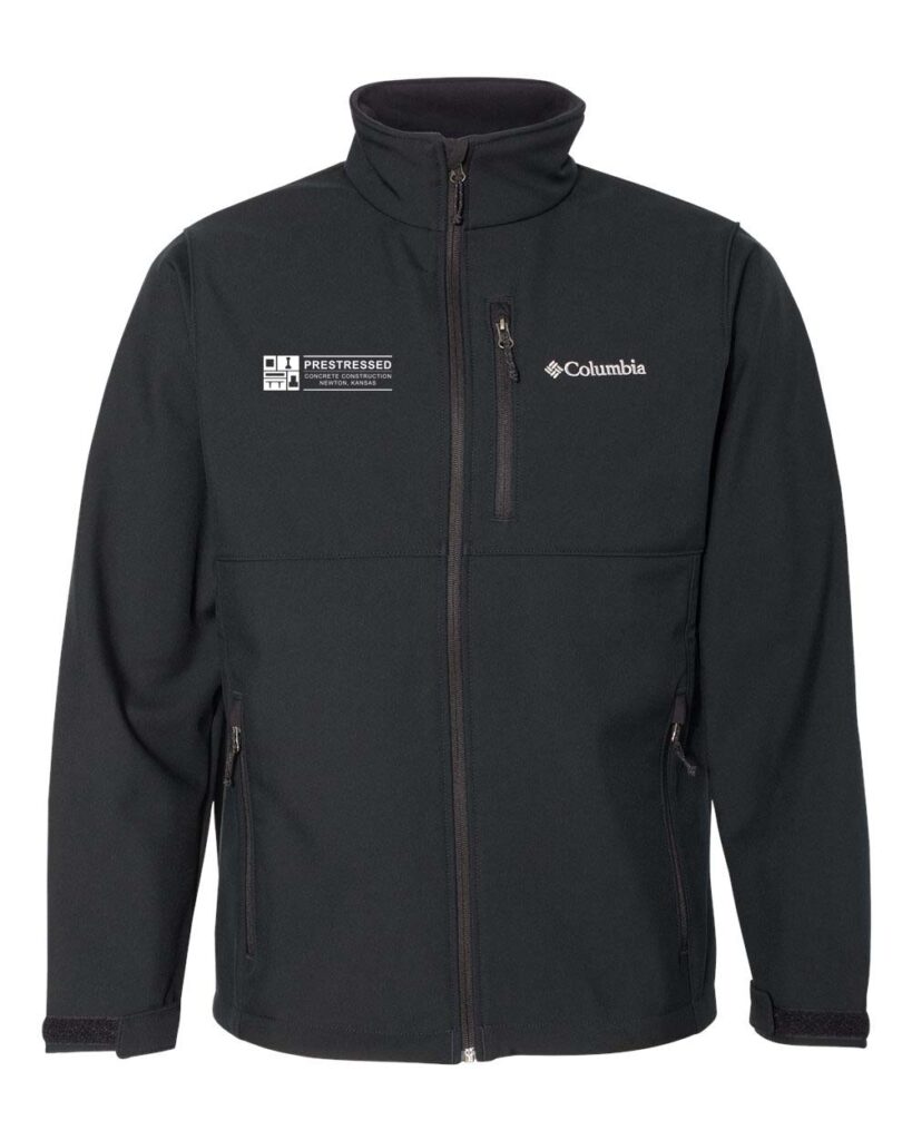 Prestressed Concrete Columbia Ascender Soft Shell Jacket - Atomic