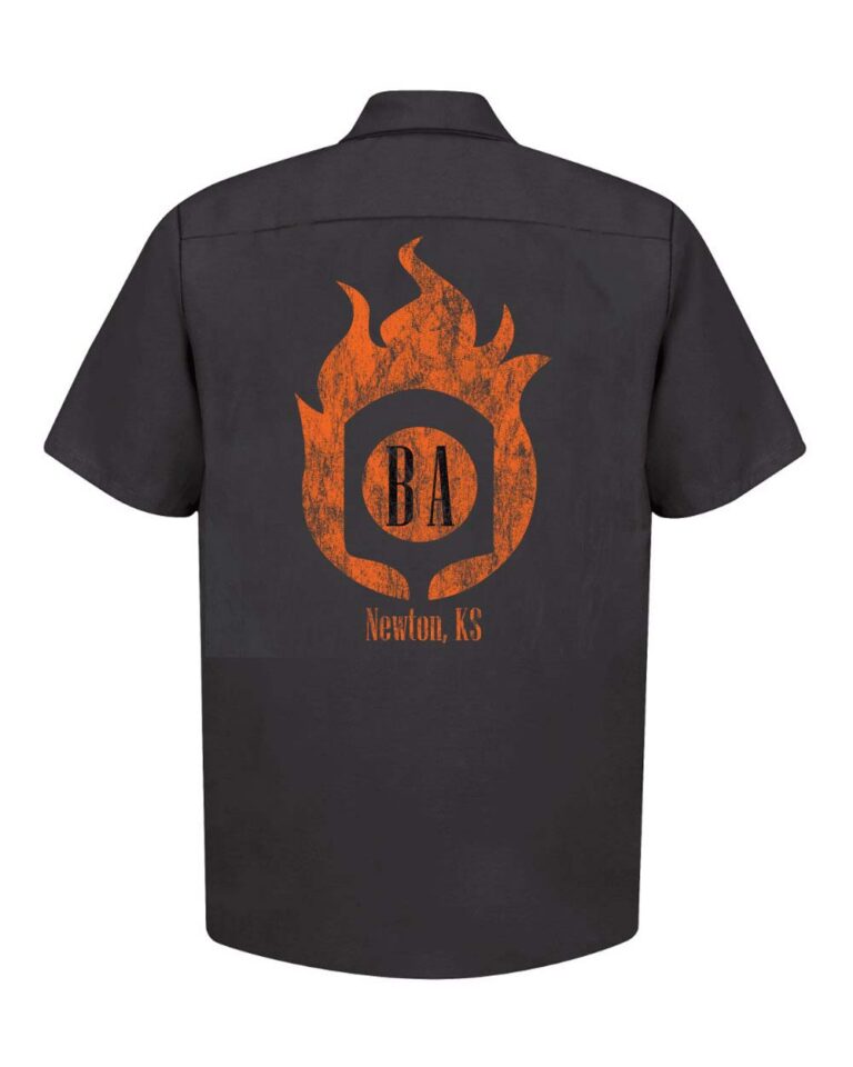 Back Alley Button Up Shirts - Atomic